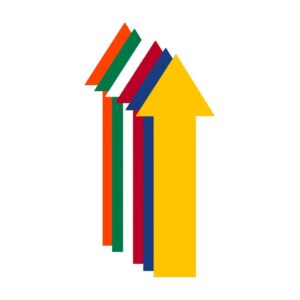 Superior Mark Arrow Marker Floor Sticker - Easy Marking